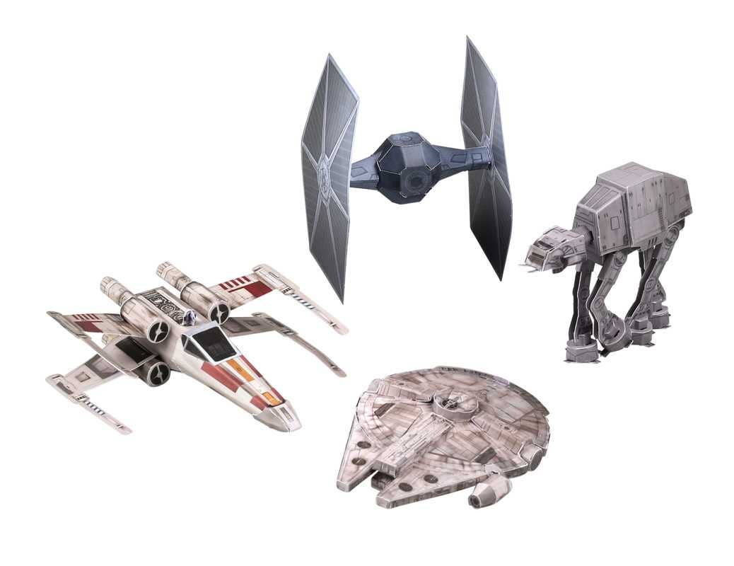 Star Wars Paper Models by Bill Scollon – Holocron Toy Store