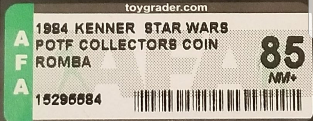 Romba POTF Coin AFA 85 – Holocron Toy Store