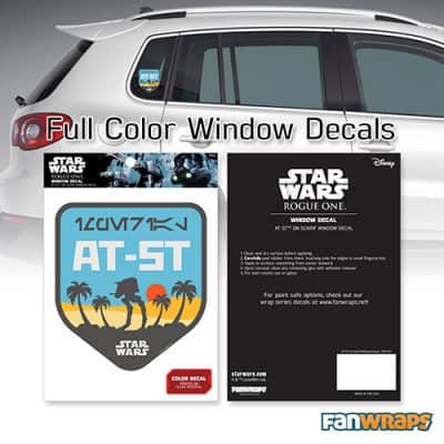 Window Decal Rogue One – Holocron Toy Store