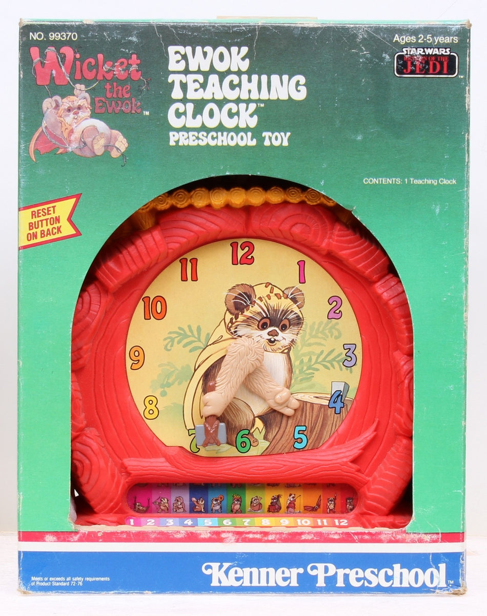 1984 Ewok Teaching Clock – Holocron Toy Store