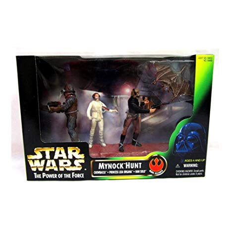 Mynock Hunt (Chewbacca/ Leia/ Solo) POTF 1998 – Holocron Toy Store